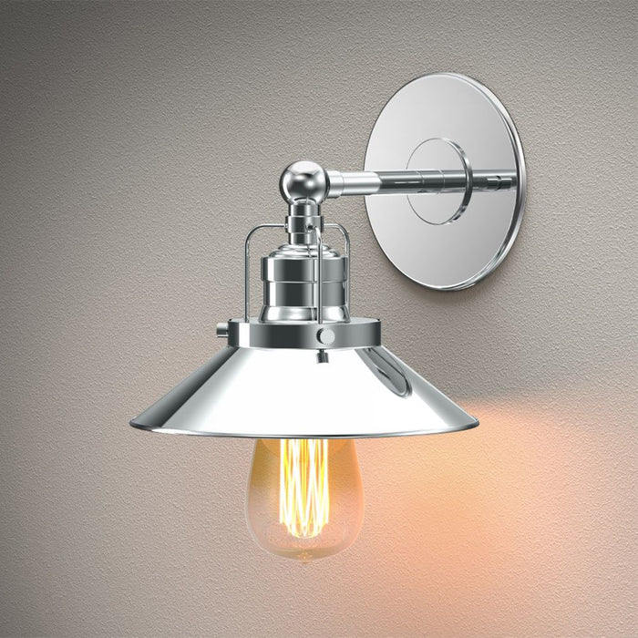 Lampara Sencilla Cromo — Grifox Colombia